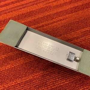 Vintage Bates 640 Stapler Late 1960s Office Stapler New Jersey USA Faux ...