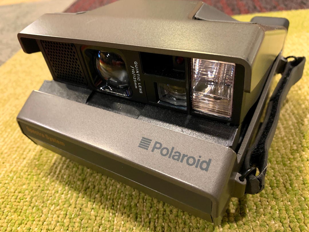 Vintage Polaroid Spectra System Camera Quintic Lens With Original Case ...