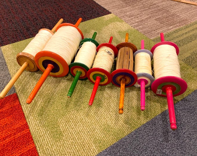 Vintage Wood Kite Spools String Lot Wooden Spinner Made in India - Etsy