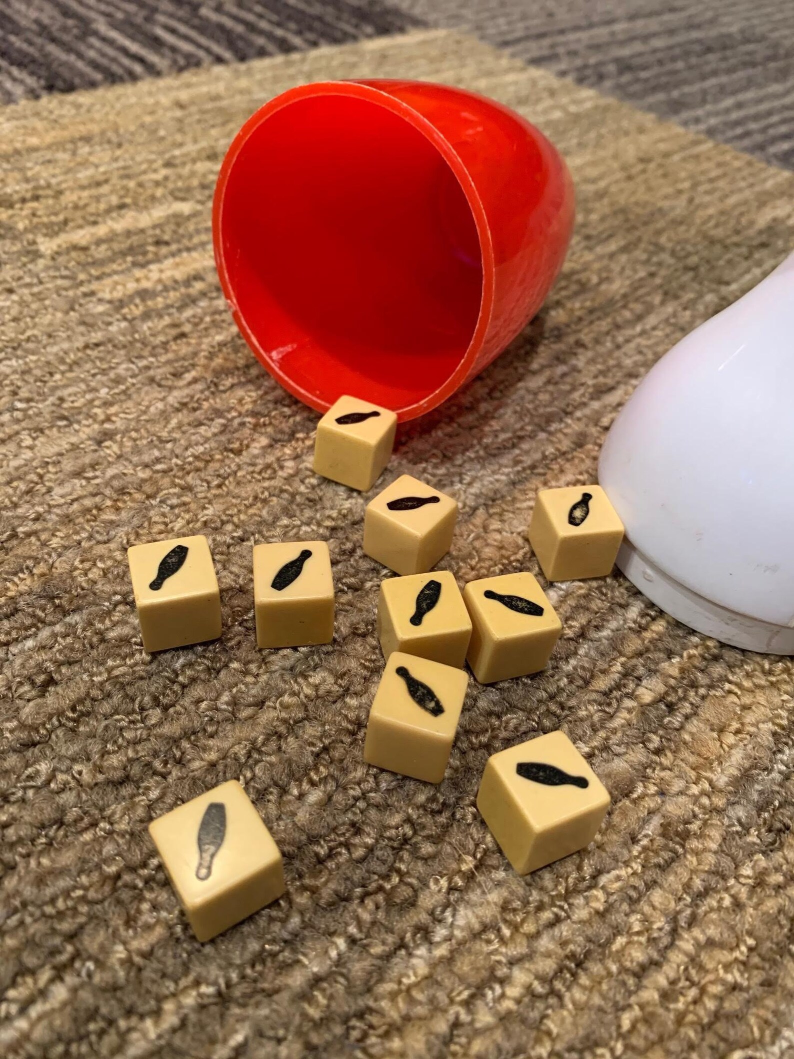 Vintage Spare Time Bowling Dice Game Late 1960s Version Etsy