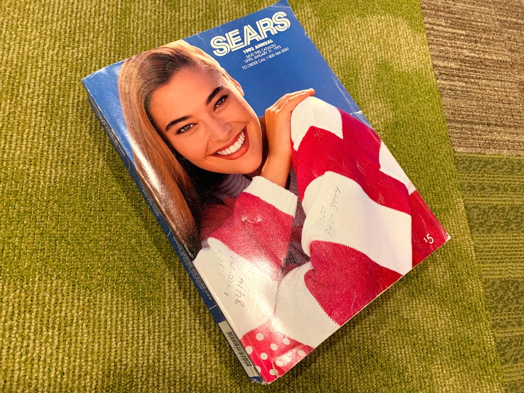 Vintage SEARS 1992 Annual Catalog I Love the 90s! Retro Shopping Book ...