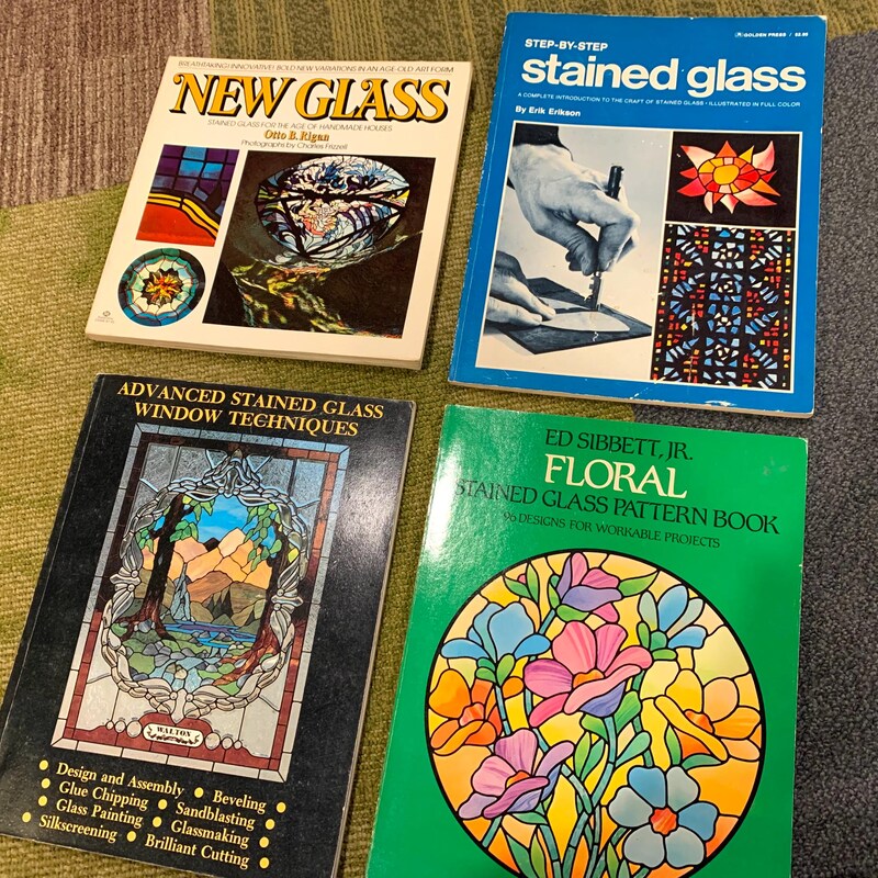 70s Stained Glass - Etsy