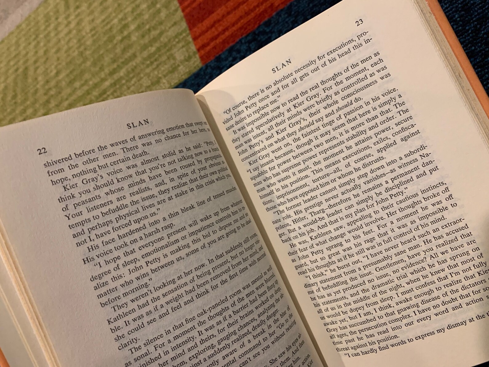 Vintage SLAN by A.E. Van Vogt 1968 Book Club Edition Mid Century ...