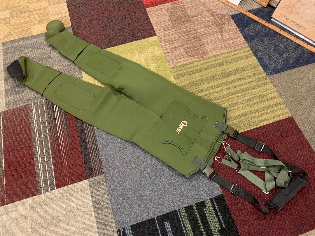 Vintage Orvis Guideweight Neoprene Chest Waders Fly Fishing Angler ...