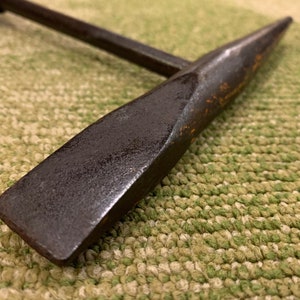 Vintage Atlas Detroit Tomahawk Welders Hammer Chipper Spring Handle ...