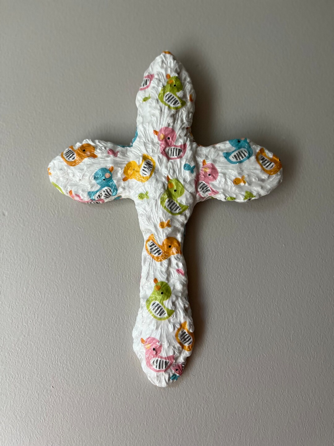 Baby or Child’s Wall Cross (plaster) - Etsy