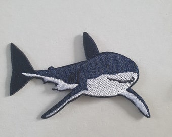 Whale Shark Embroidered Iron-on Patch - Etsy