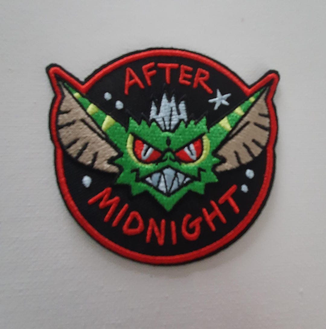 Gremlins Stripe 80's Film Embroidered Iron on Applique Motif Patch - Etsy