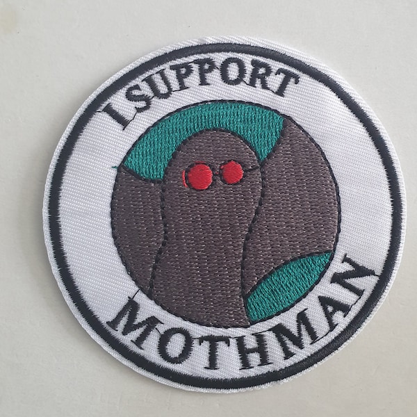 Mothman Patch - Etsy