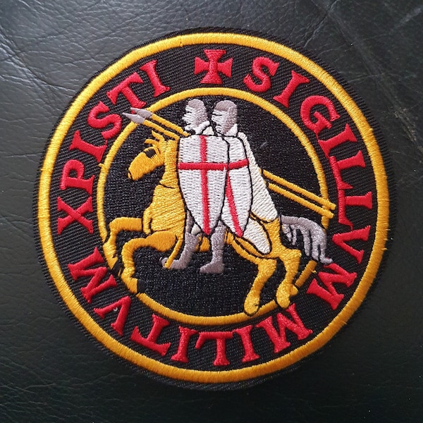 Knights Templar Patch - Etsy