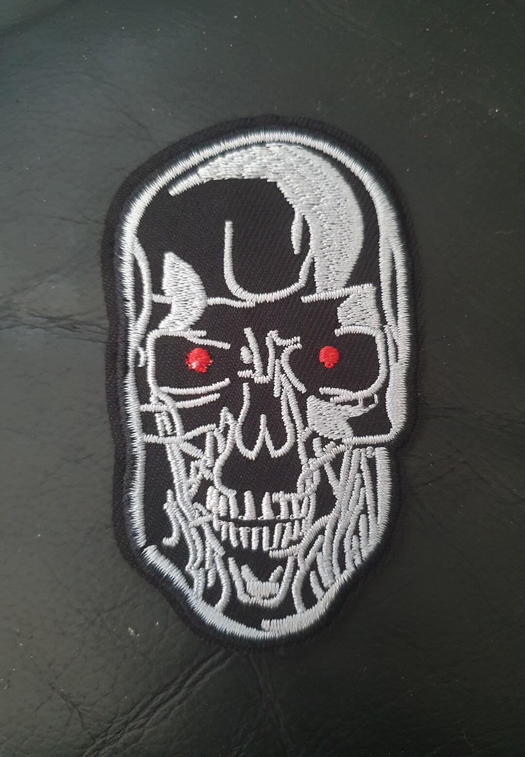 Terminator T 800 Embroidered Applique Motif Patch - Etsy