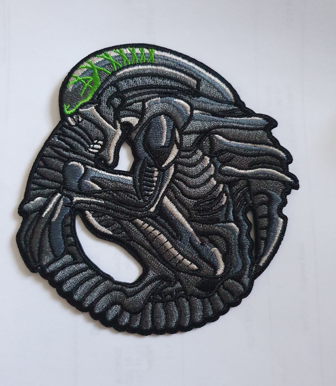 Alien Xenomorph Monster Embroidered Applique Motif Patch - Etsy