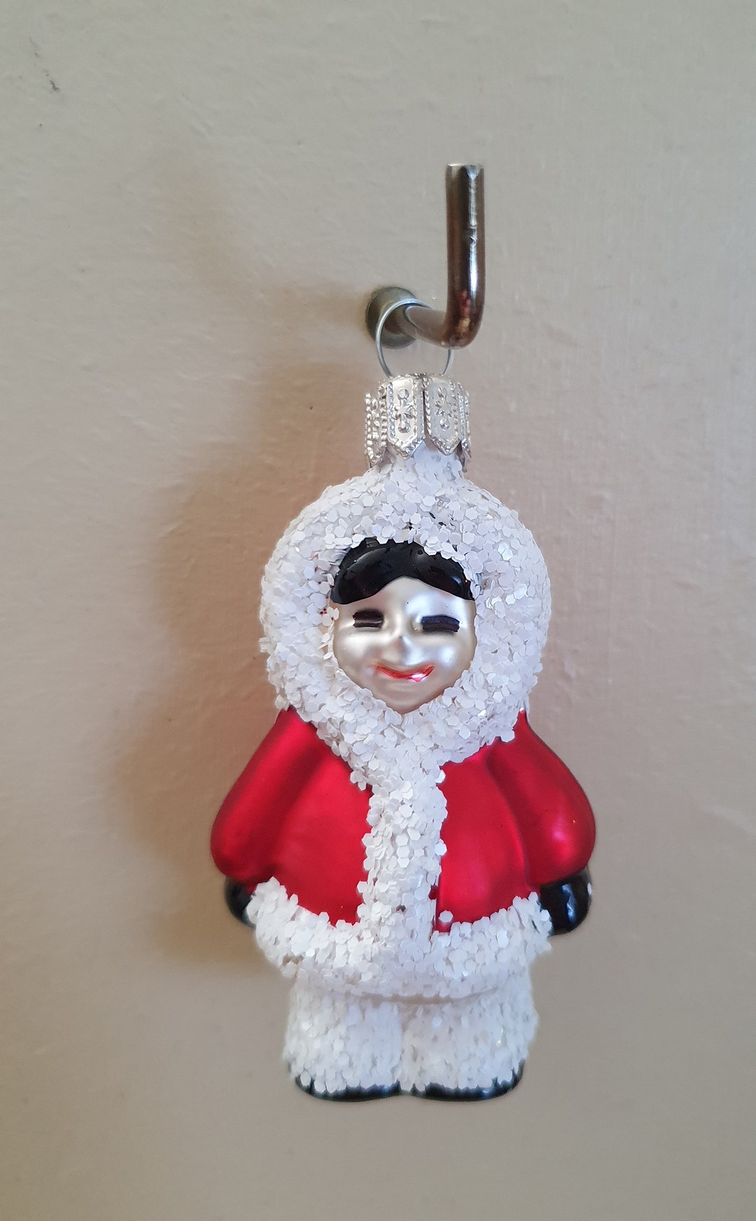 Blown Glass Eskimo Inuit Child Glass Christmas Ornament - Etsy