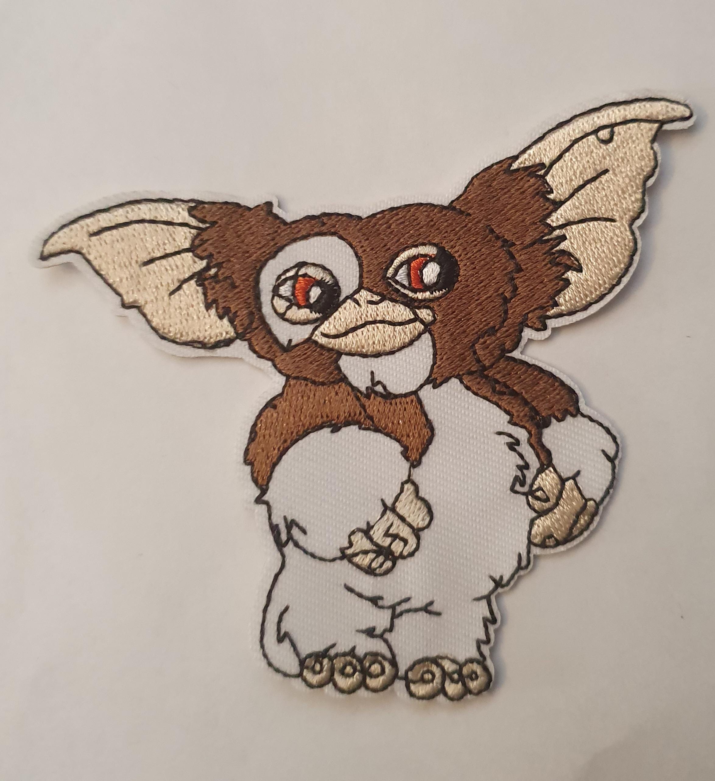 Set of 2 Patches Gremlins 80's Film Embroidered Iron on Applique Motif ...