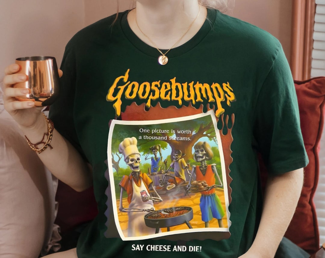 Goosebumps Say Cheese and Die Retro 90s T Shirt Goosebumps - Etsy