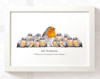 Bird Thank You - Etsy