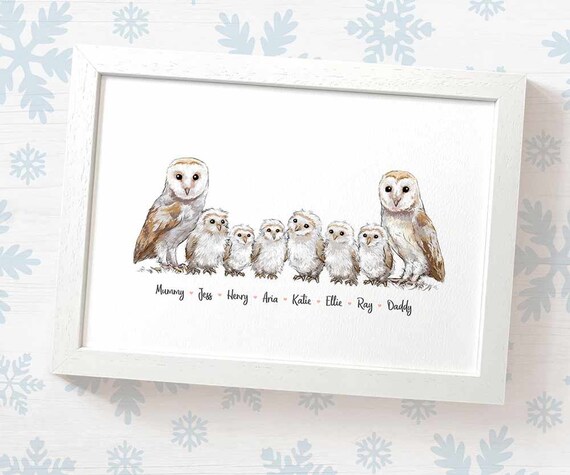 Printable Mothers Day Cards Owls