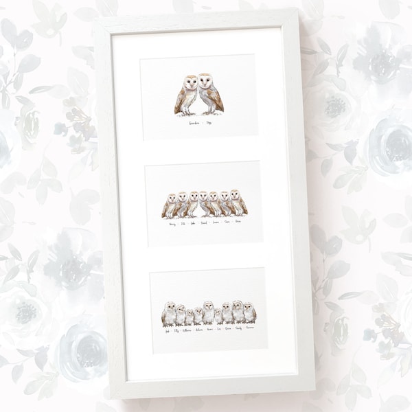 Owl Family Trees - Etsy