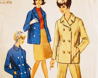 1960s Jacket Pattern | Etsy