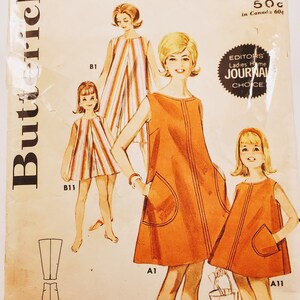 Vintage Butterick 2706 Swimsuit Coverup Pattern Pattern 100% Complete ...