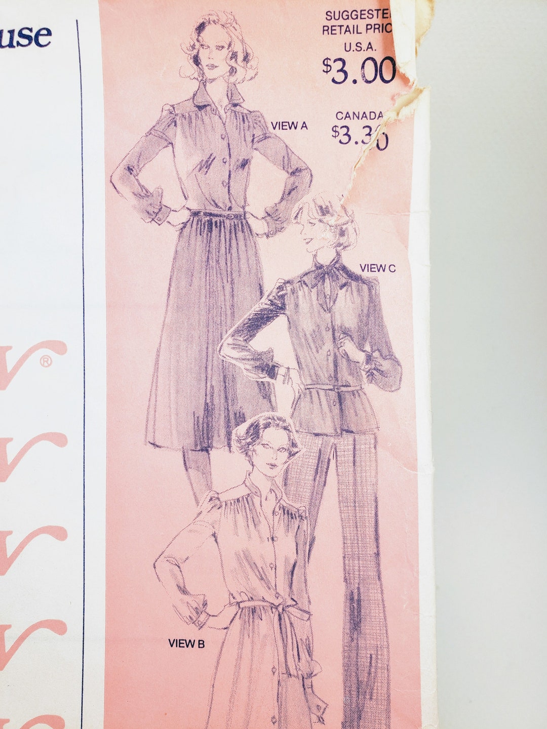 Vintage Stretch & Sew Ann Person 1590 Gathered Dress and Sewing Pattern ...