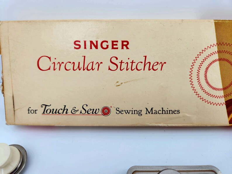 Vintage Singer Circular Stitcher for Touch & Sew Sewing Machines - Etsy
