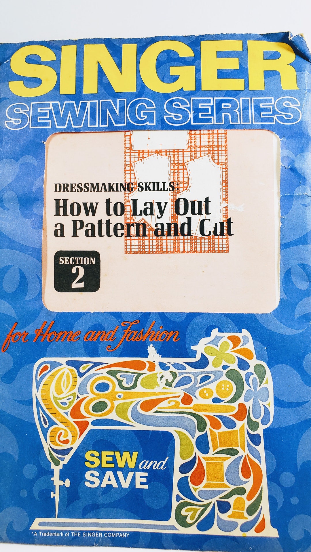 Vintage Singer Sewing Series Packet Sew and Save Series Section 2 - Etsy