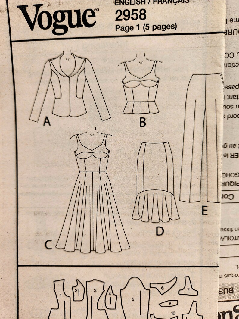 Vogue V8318 Dress Sewing Pattern Sizes 14-20 Cut 100% Complete 2010s - Etsy