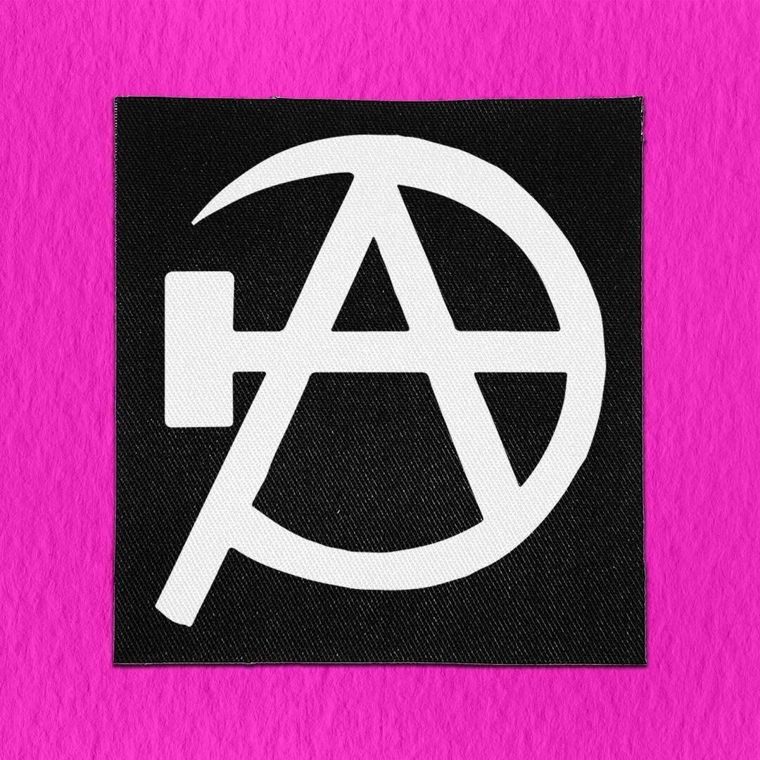 Sew on Patch Anarcho Communism Political Patches Leftist Patch ...
