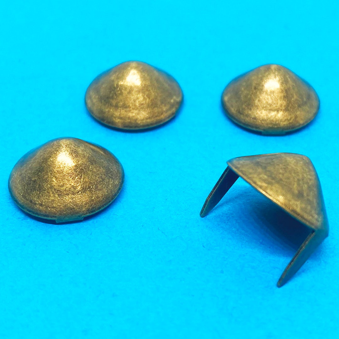 Brass UK82 Cone Studs - Etsy UK