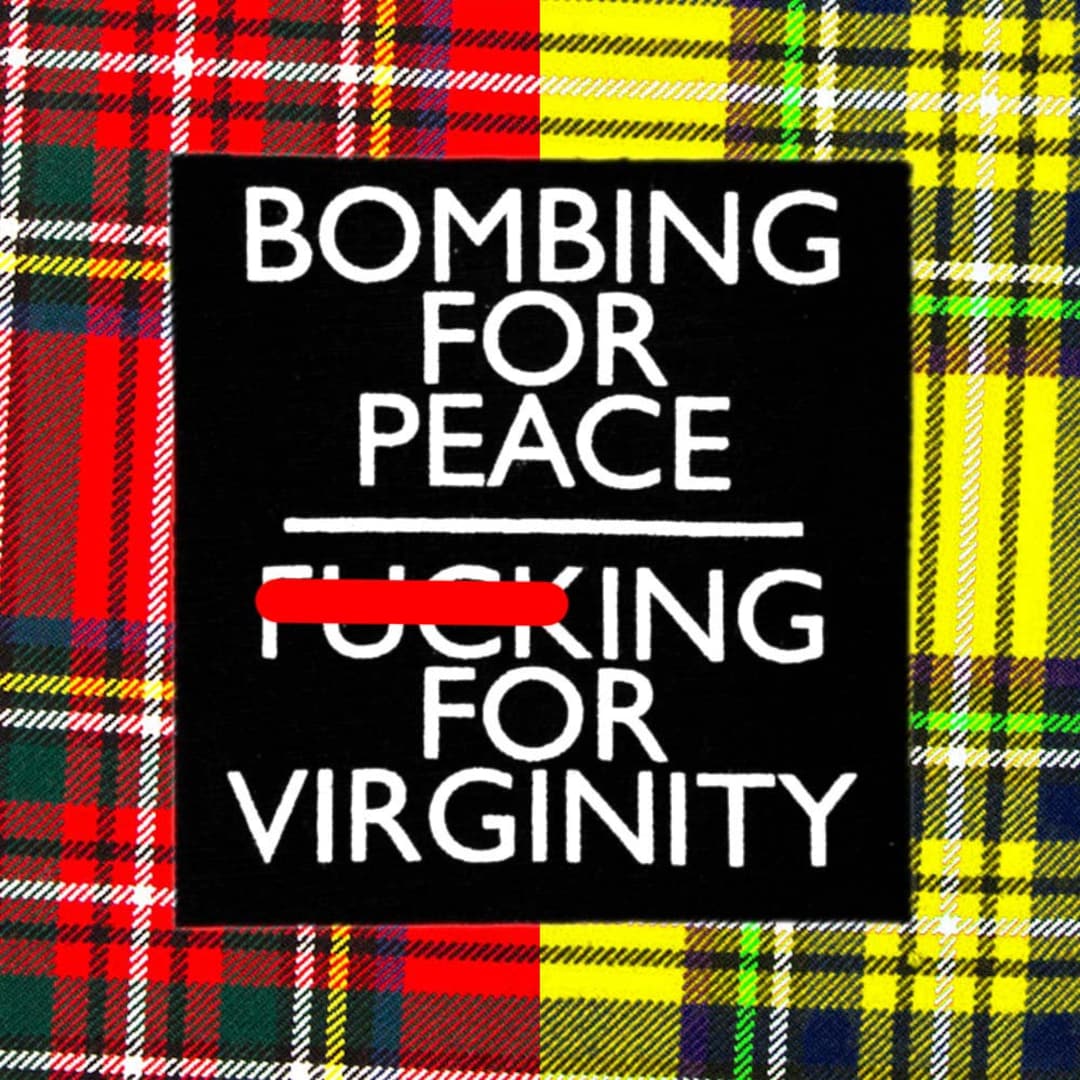 Punk Patch Bombing for Peace Patches for Jackets Battle Jacket Punk ...