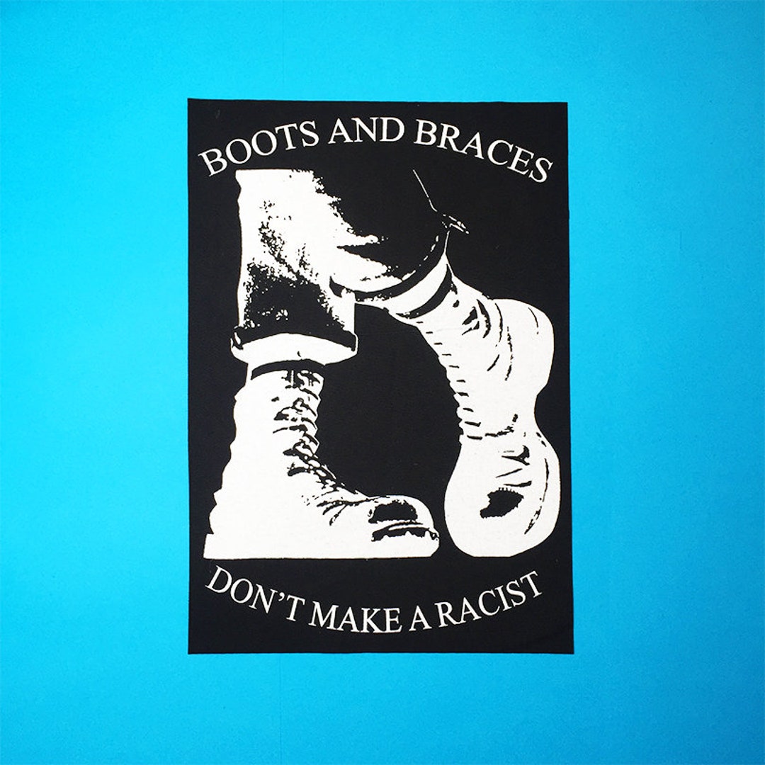 Back Patch Large Boots and Braces Patch for Jacket Large Patch Sew on ...