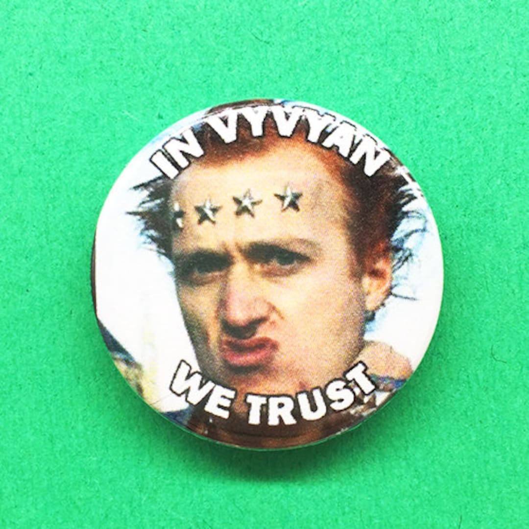 Pin Badge Button (25mm/1") - Vyvyan Young Ones - Etsy