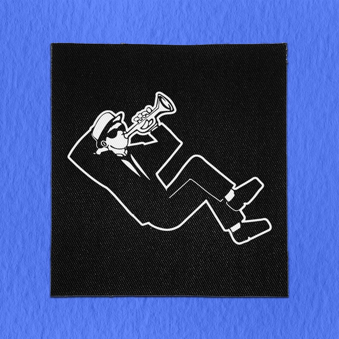 Punk Patch Ska Man Trumpet Crust Punk Punk Vest Statement Patches - Etsy