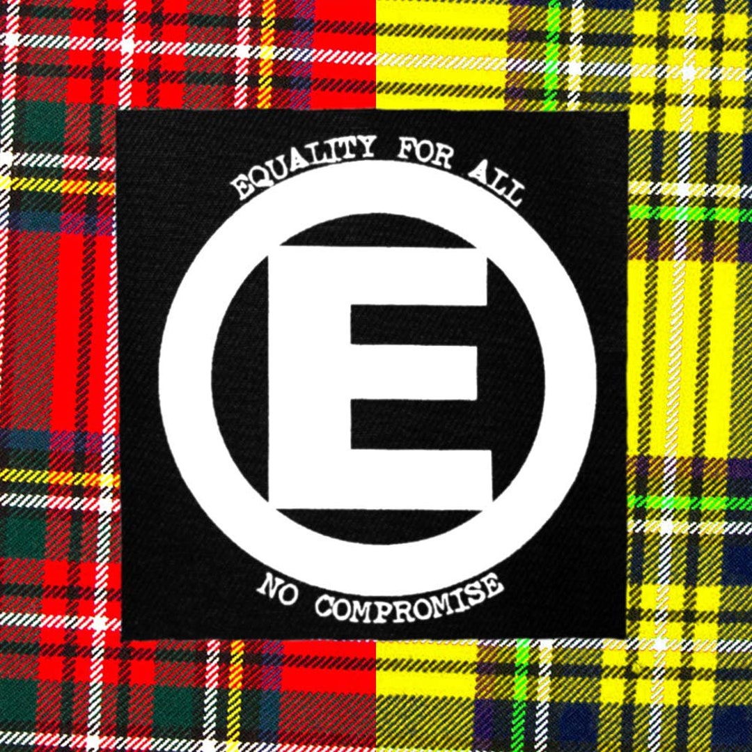 Punk Patch Equality for All, No Compromise Patches for Jackets Battle ...