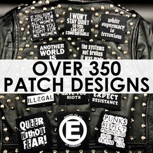 Punk Patch Country Music is Farm Emo Patches for Jackets Battle Jacket ...