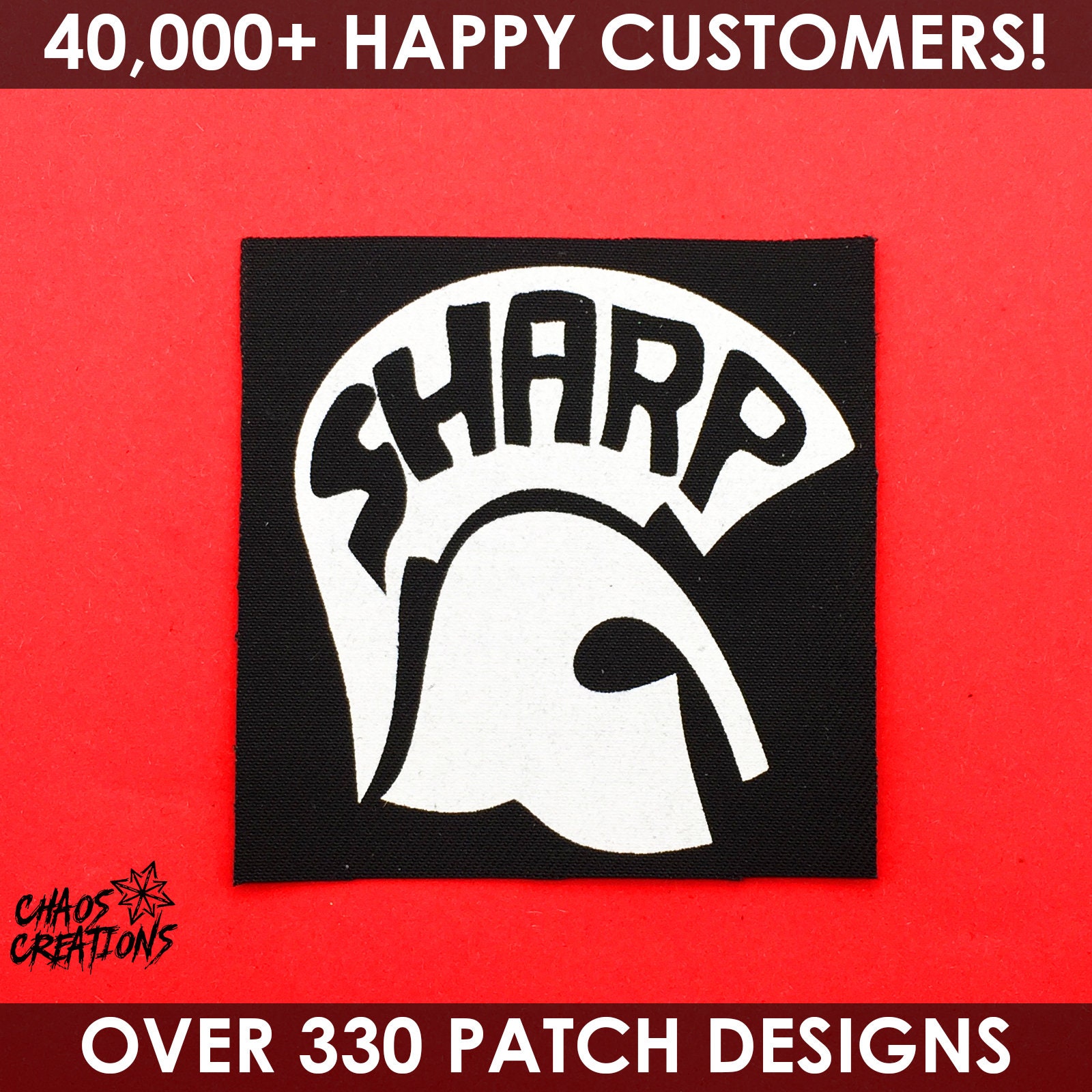 Sharp Skinhead Logo