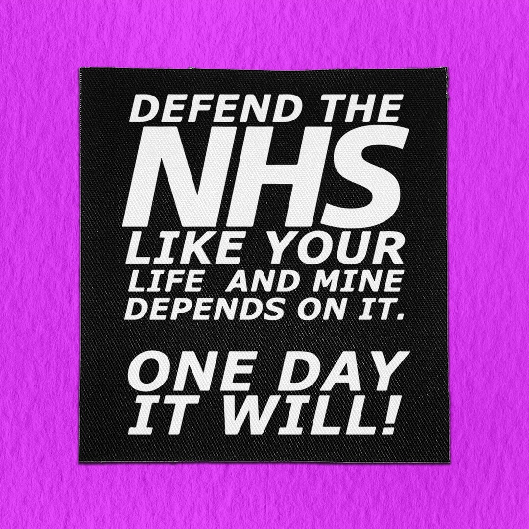 Punk Patch Defend the NHS Crust Punk Progressive Patches Battle Jacket - Etsy UK