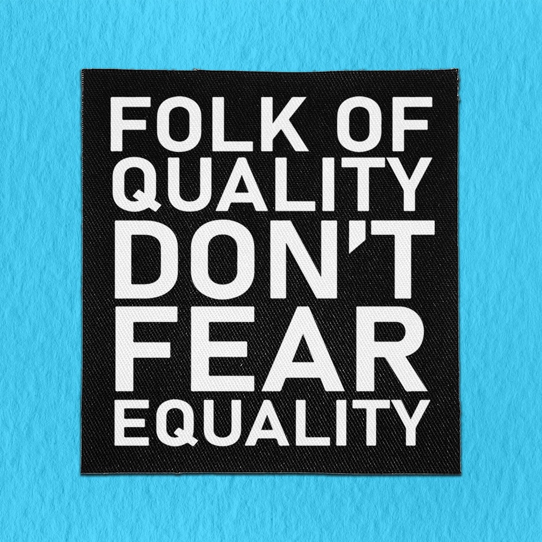 Punk Patch Folk of Quality Crust Punk Punk Vest Statement Patches - Etsy