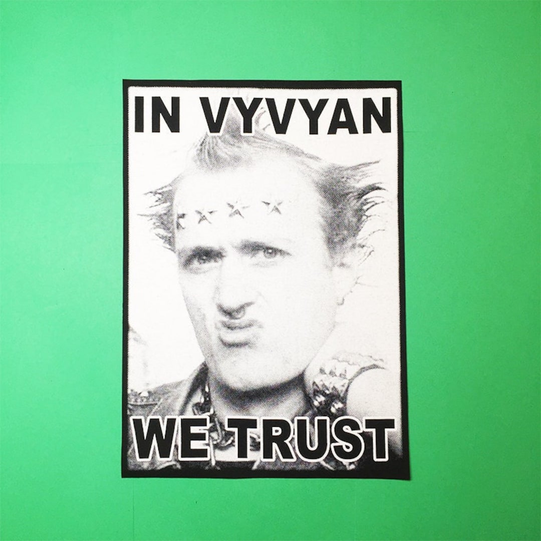 Back Patch Large in Vyvyan We Trust Patch for Jacket - Etsy