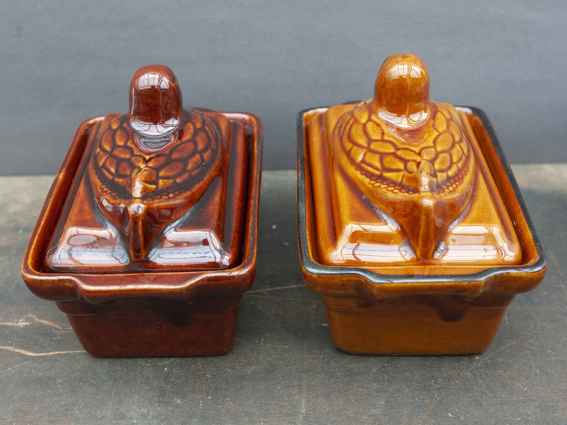 Antique French Duck Terrine Dish Ceramic Christmas Dinnerware - Etsy