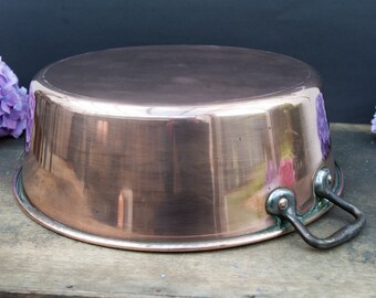 Antique Copper Jam Pan - Etsy
