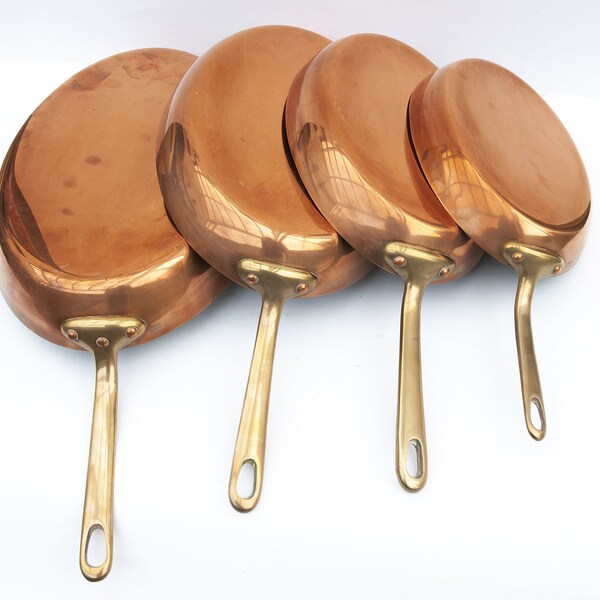 French Copper Pans - Etsy