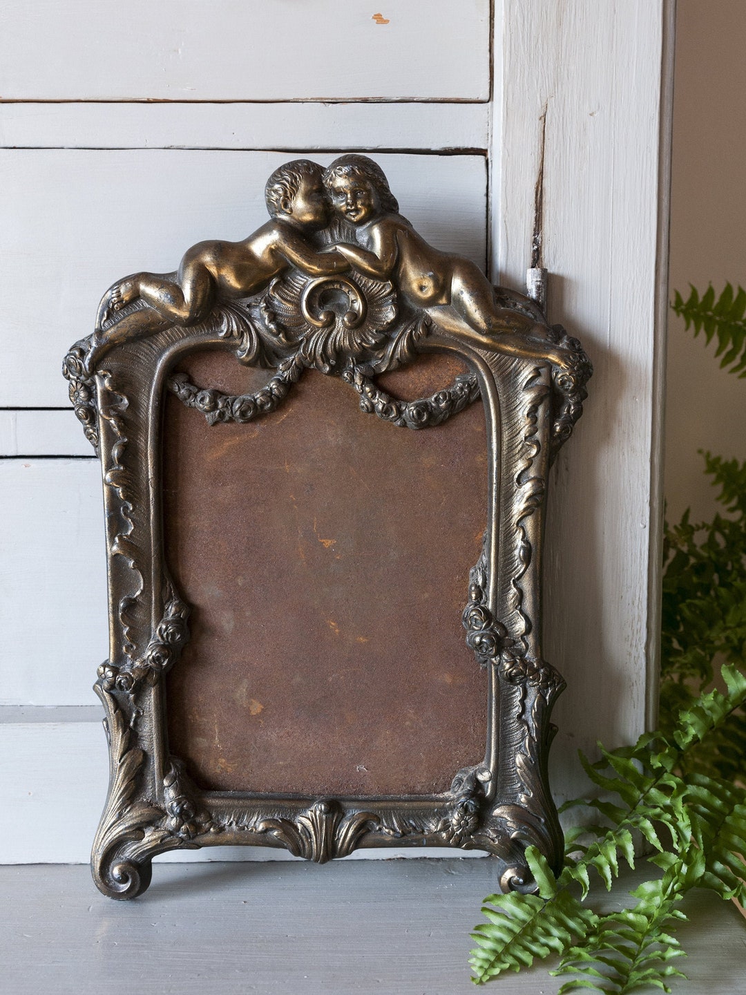 French Antique Bronze Louis XV Photo Frame, Ornate Picture Frame ...