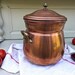 Antique French Copper Pot, Vintage Bellied Cooking Pan, Belly Saucepan ...