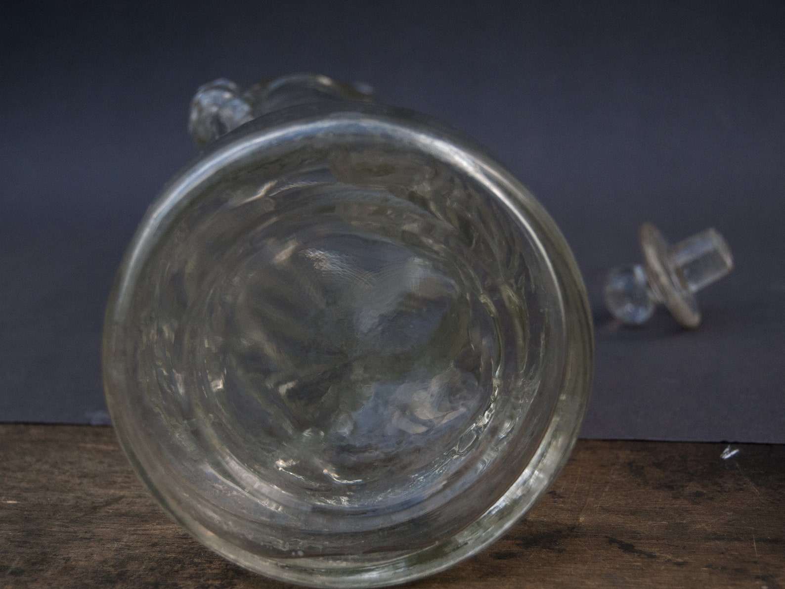 Antique French Glass Alcohol Bottle Man Shaped Decanter for - Etsy