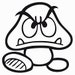 Goomba Super Mario Bros Nintendo Vinyl Decal for Cars, Laptops, Sticker ...