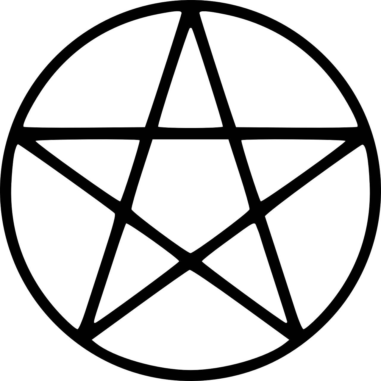 Inverted Pentagram Wallpaper