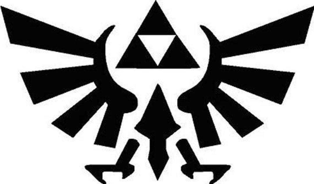 Legend of Zelda Logo Vinyl Decal - for Cars, Glass, Laptops, Sticker ...
