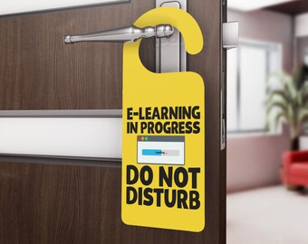 Homeschooling Door Sign - Etsy